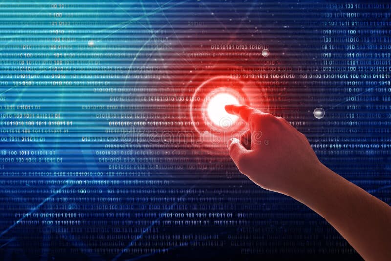 Touch screen technology stock image. Image of computer - 86561749