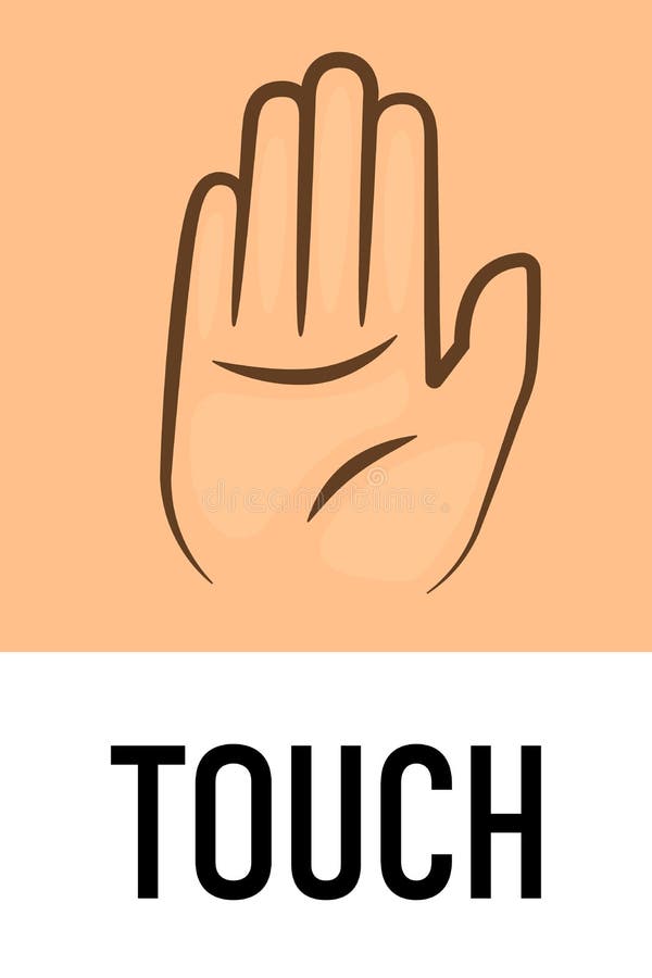 Touch sense icon stock vector. Illustration of black - 203500872