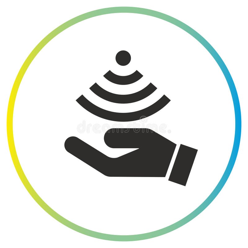 Tap Sensor Icon, Smart Water System, Automatically Dispense Liquid ...