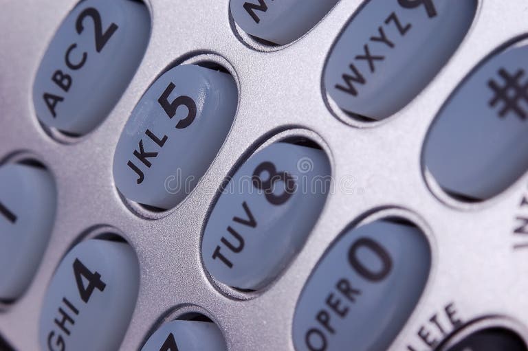 Touch Tone Phone stock image. Image of conversation, tones - 1844693