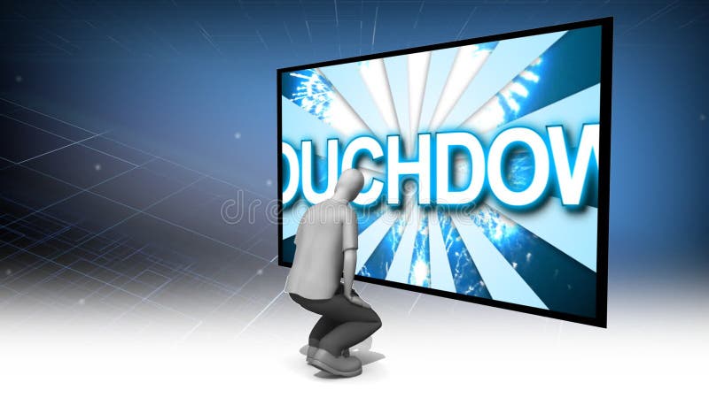 Touchdown animation in hd stock footage. Video of animated - 39906920