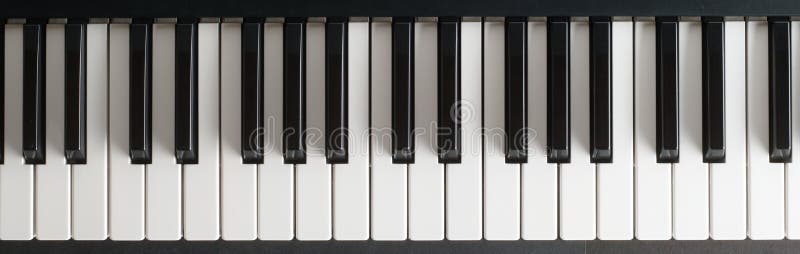Touches De Piano Vue D'en Haut Image stock - Image du vibrations, photo ...