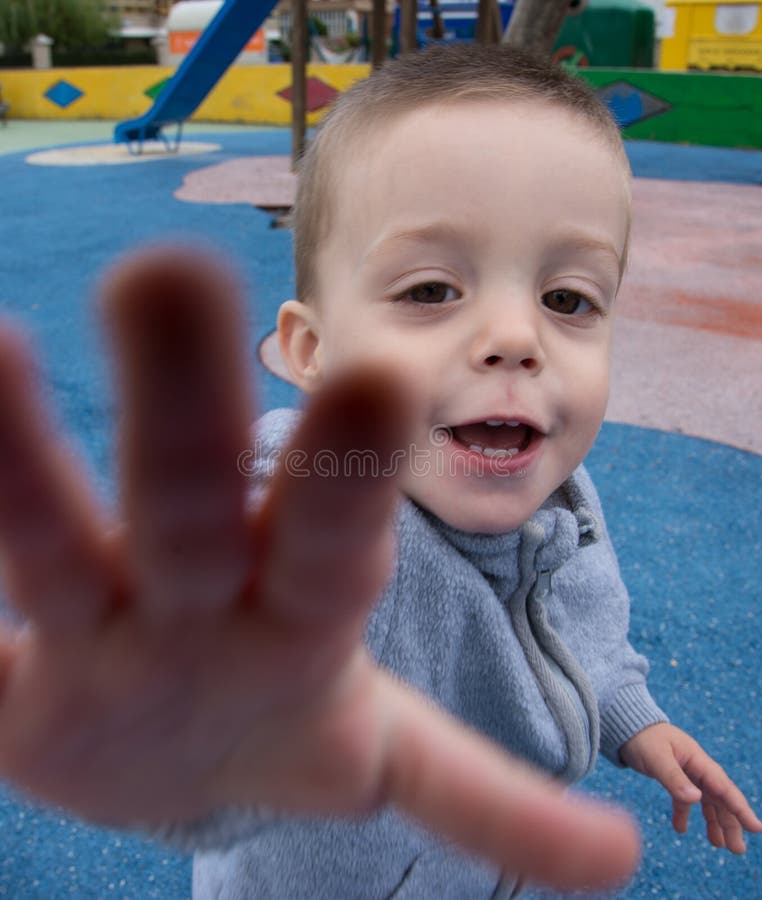 Touching the camera stock image. Image of asking, outstretched - 46185389