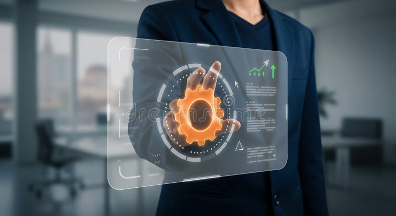 Touching Digital Gear Interface for Automation and Technology ...