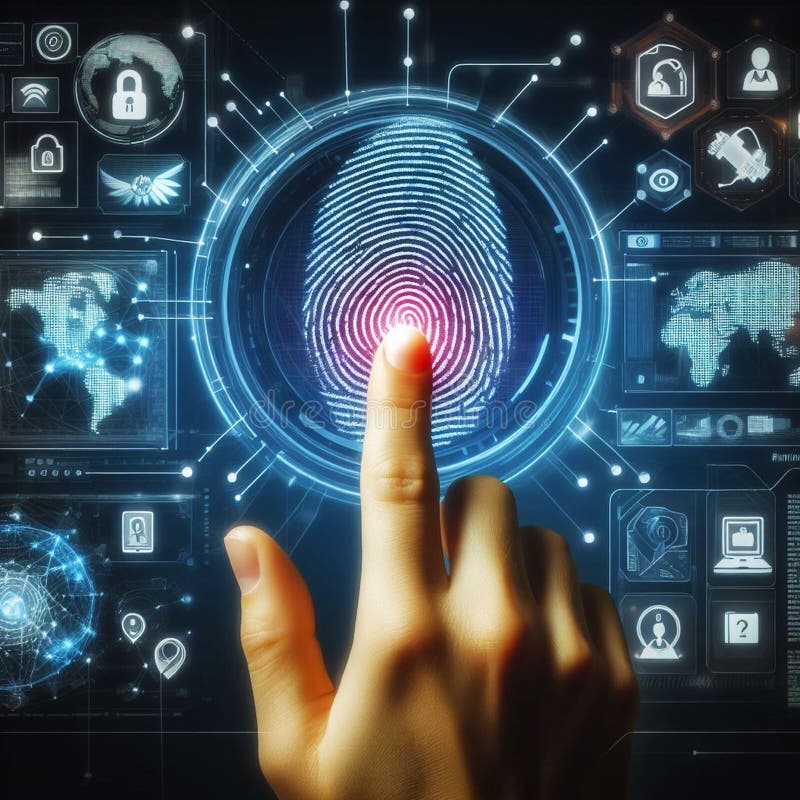 Touching the Future: Man Meets AI. Digital Fingerprints: AI at Your ...