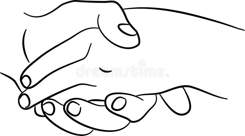 Two Hands Touching Fingers Stock Illustrations – 176 Two Hands Touching ...