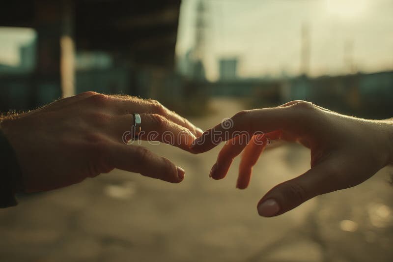 Touching Hands, a Moment of Connection with Natural Texture and Visual ...