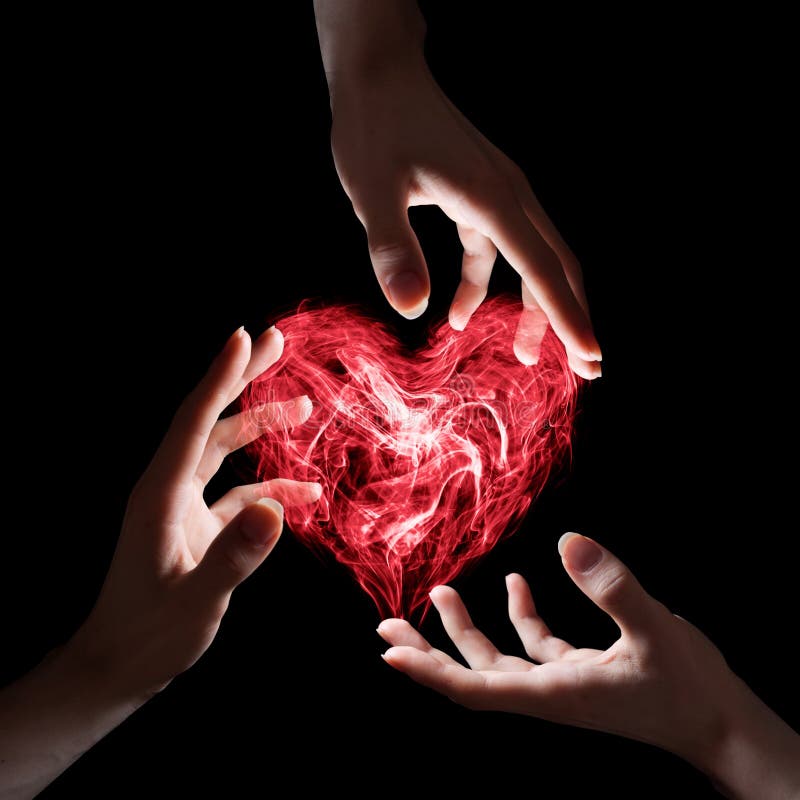 Fragile love stock photo. Image of glowing, affection - 18057074