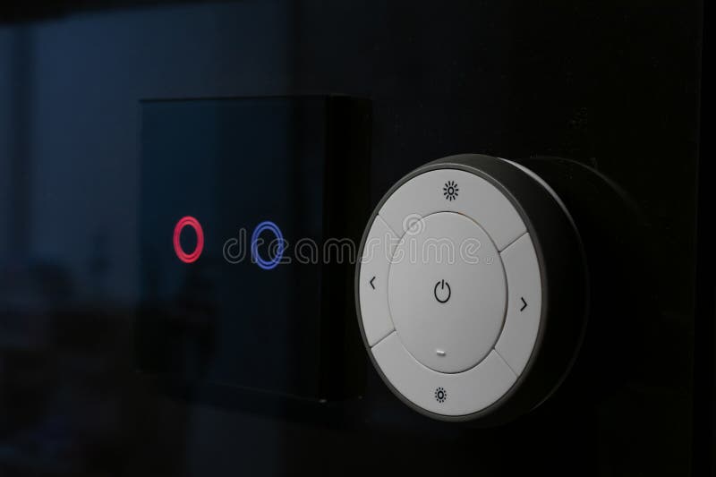 Touchless Glass Light Switch with LED Indicators for Smart Home ...