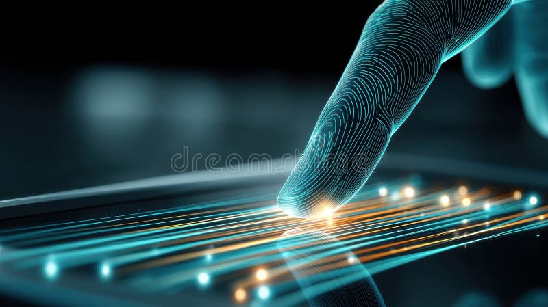 Touchless Payment System Demonstrating Hand Scan Technology with ...