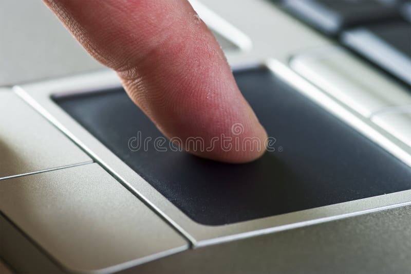 Using Touchpad Graphics Tablet Stock Photo - Image of black ...