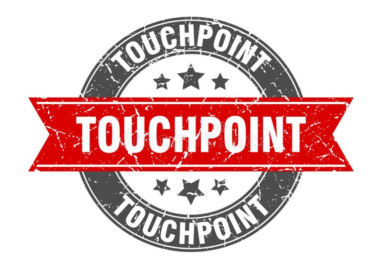 Touchpoint stamp stock vector. Illustration of band - 196575743