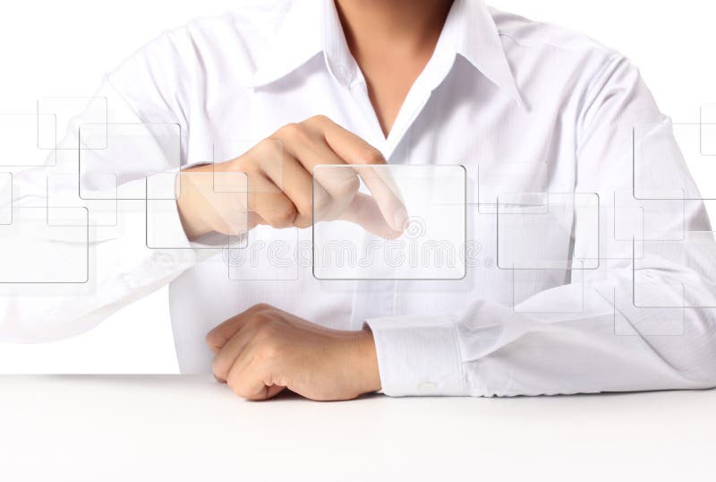 Touchscreen button stock illustration. Illustration of enter - 26600892