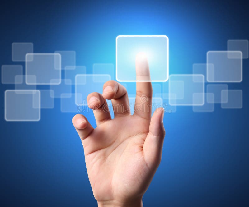 Touchscreen button stock illustration. Illustration of keyboard - 31995666