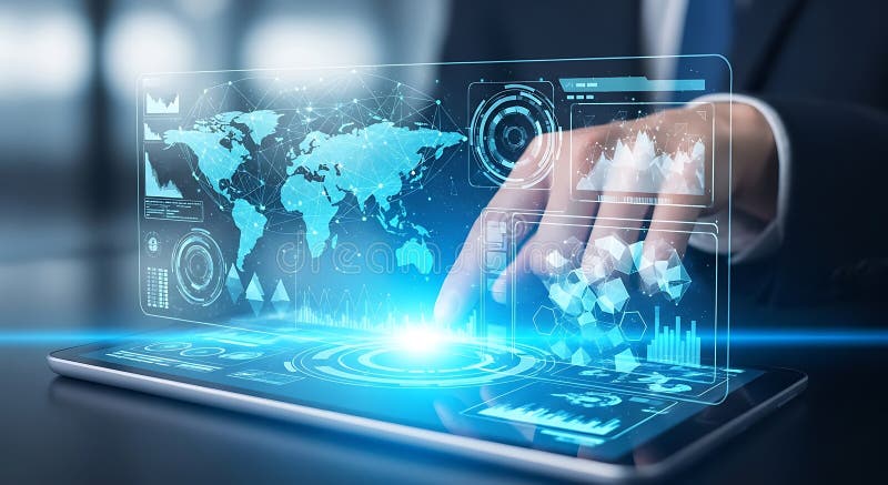 Communication Data Interface System Stock Illustrations – 96,384 ...