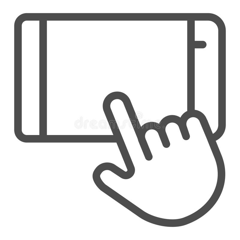 Smartphone Index Finger Icon Stock Illustrations – 469 Smartphone Index ...