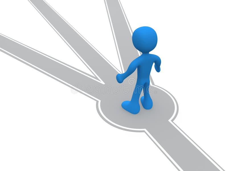 Tough Choice stock illustration. Illustration of choose - 1966837