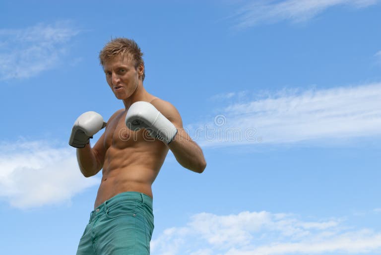 1,327 Shirtless Fighter Gloves Stock Photos - Free & Royalty-Free Stock ...