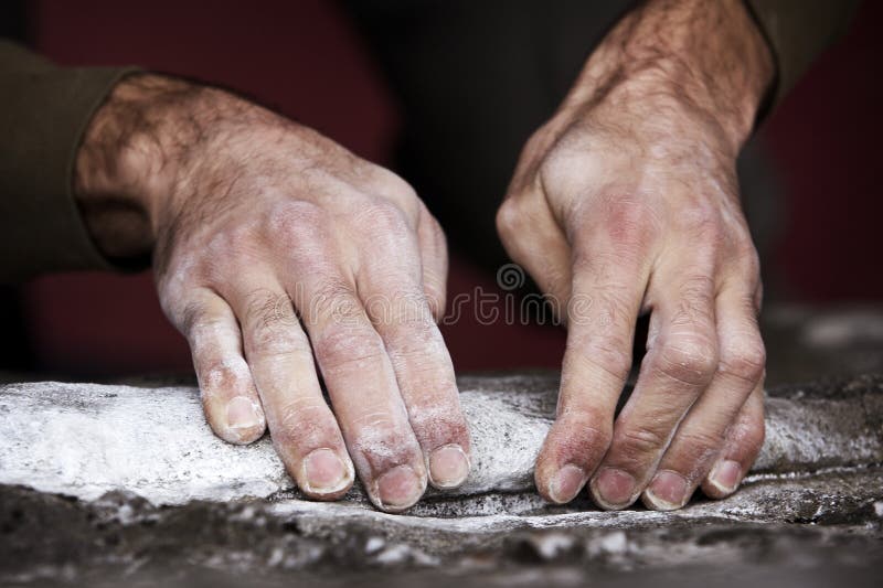 Tough Hands - Climbing Series Stock Photo - Image of natural, energy ...