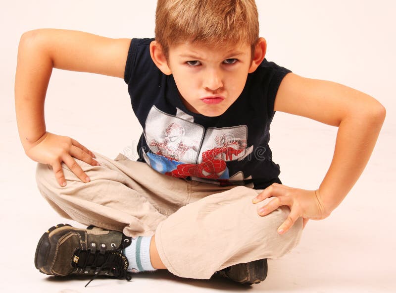 Tough look stock photo. Image of kindergarten, tough, critical - 268298