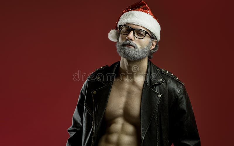 Tough santa claus stock photo. Image of elegant, santa - 105034280