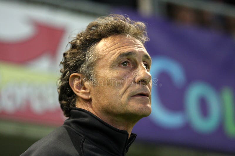 Toulousain S Coach Guy Noves Editorial Stock Image - Image of stadium ...