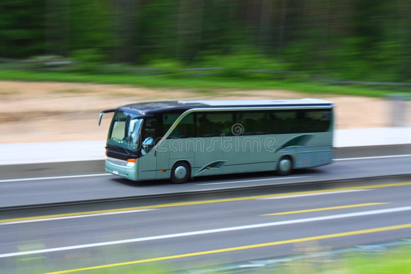 Tour bus stock image. Image of street, traffic, distance - 14668161