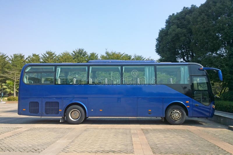 Tour bus stock image. Image of wood, tourist, vehicle - 48537913