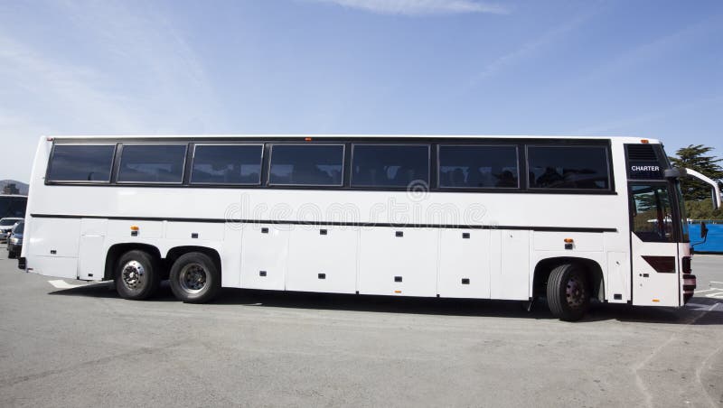 Tour Charter Bus stock photo. Image of white, passenger - 79944170