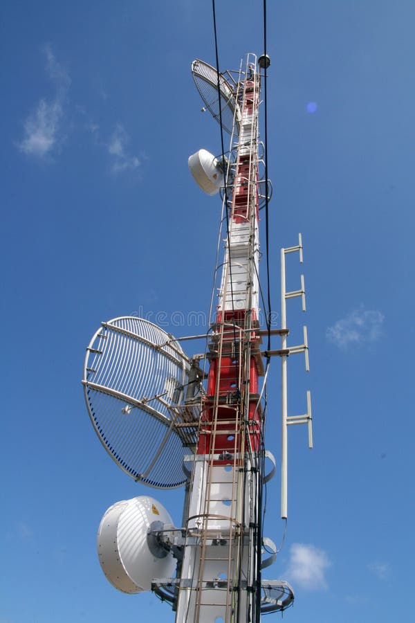 Telecomunication photo stock. Image du branchez, medias - 23934176
