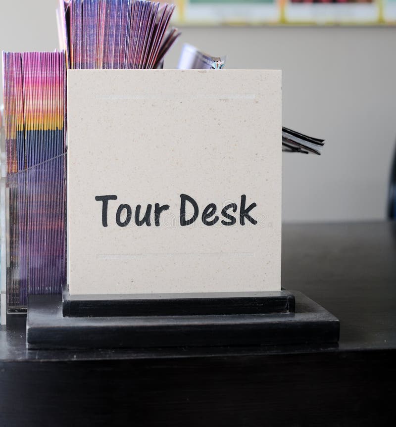Tour desk sign stock photo. Image of agency, concept - 16165312