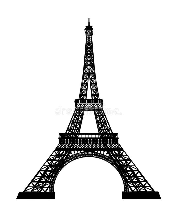 Tour Eiffel illustration de vecteur. Illustration du excursion - 73764768