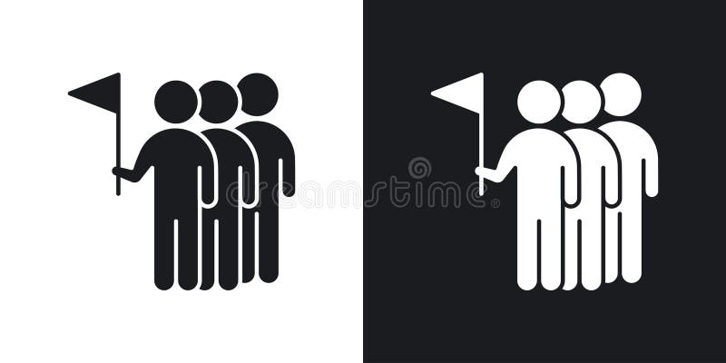 People icon vector set stock vector. Illustration of management - 52659159