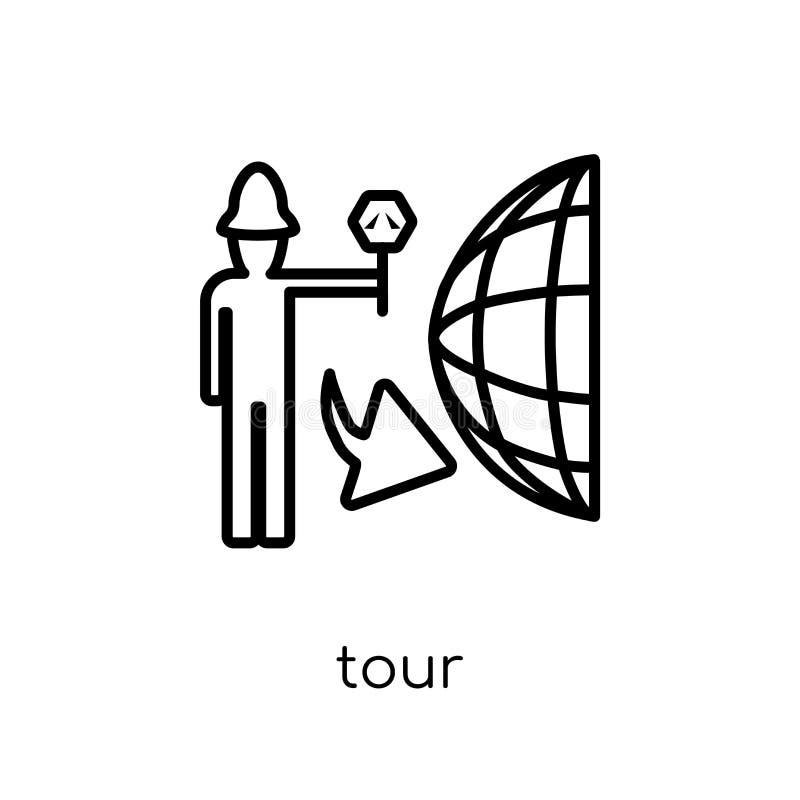 Tour Icon from Museum Collection. Stock Vector - Illustration of ...