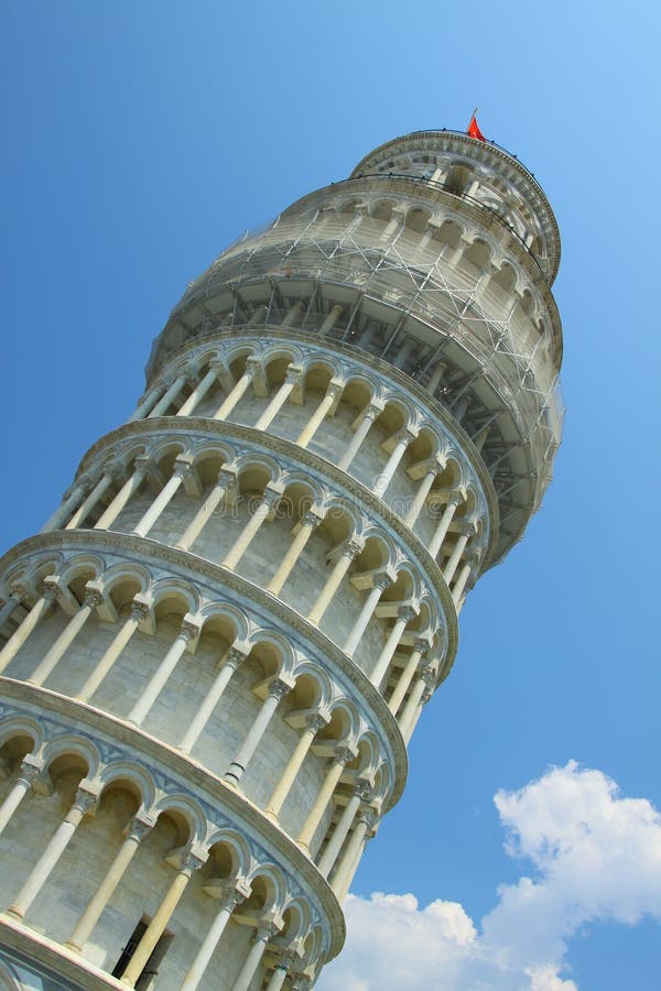Tour penchée de Pise image stock. Image du historique - 15006621