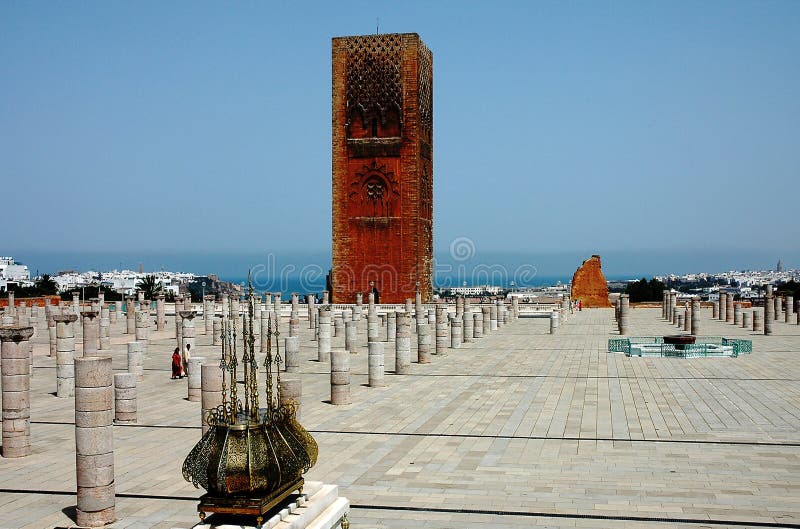 Rabat the Capital of Morocco Stock Photo - Image of built, blue: 210611920