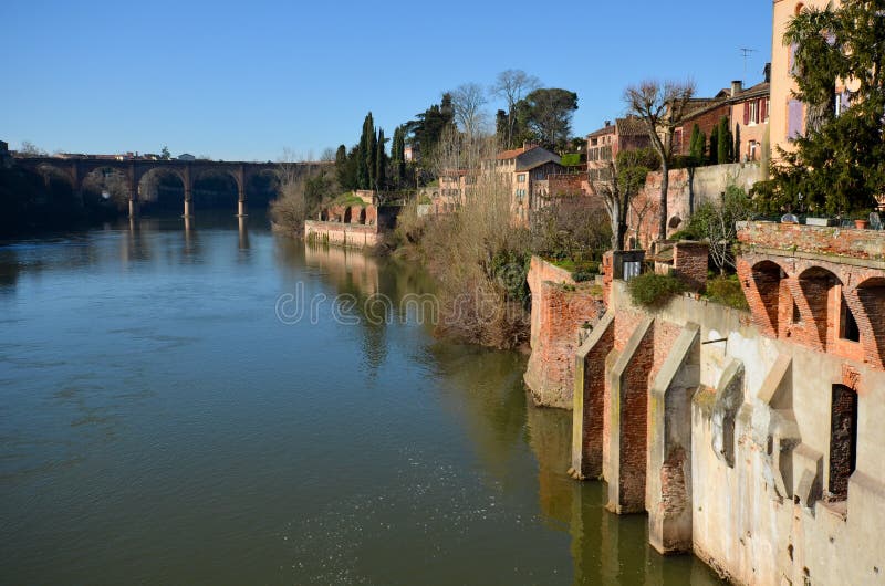 Tourism in Albi stock image. Image of landscape, painter - 29298407