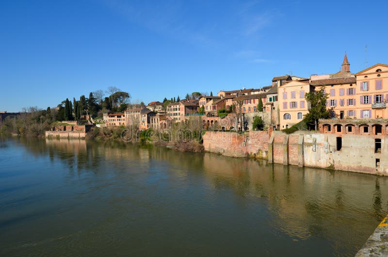 Tourism in Albi stock image. Image of city, medieval - 29298609