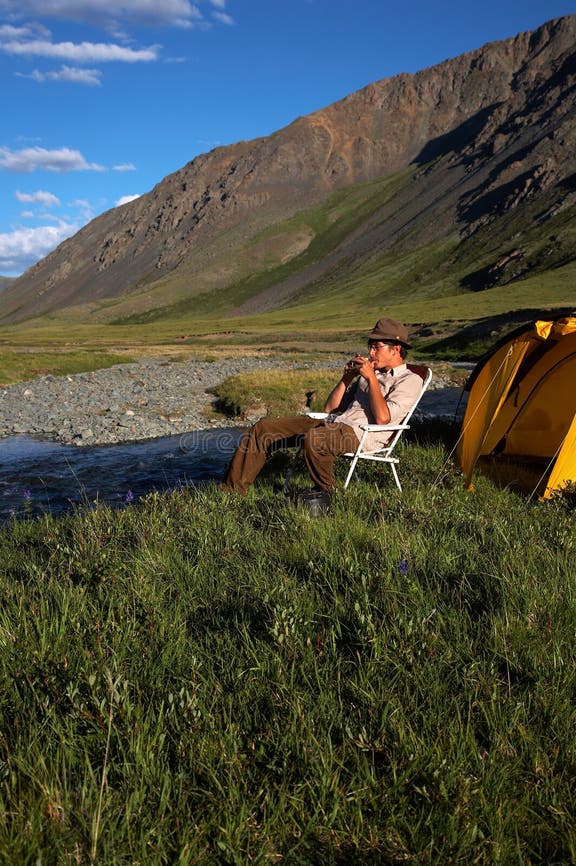 Tourist stock image. Image of explorer, person, journey - 3956487