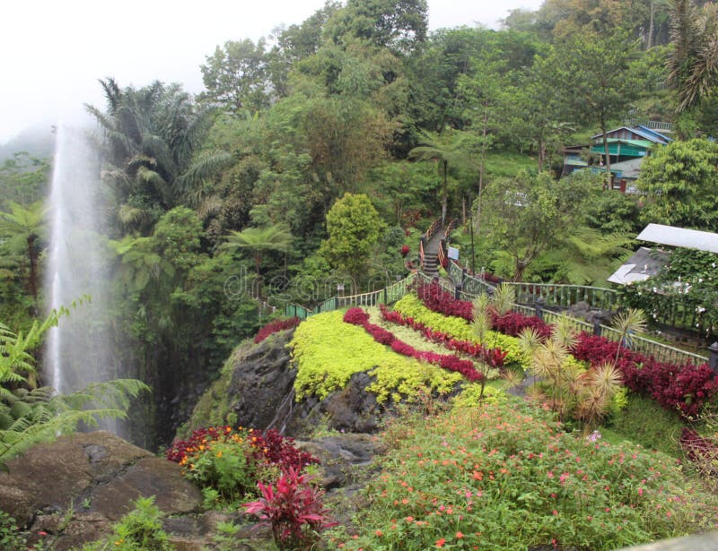 Tourist Attractions in Central Java, Indonesia Stock Photo - Image of ...