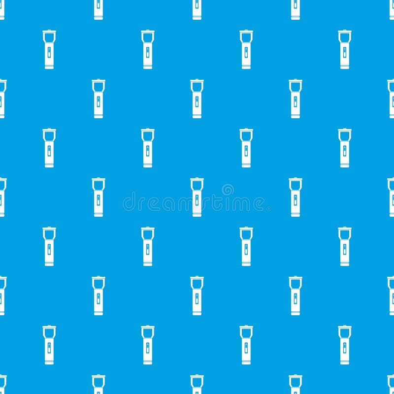 Tourist Backpack Pattern Seamless Blue Stock Vector - Illustration of ...