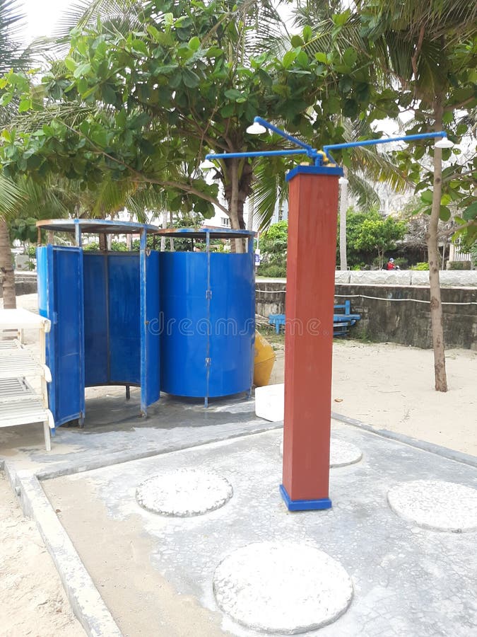 Tourist Bath for the Beach 025 Stock Image - Image of bath, tourist ...