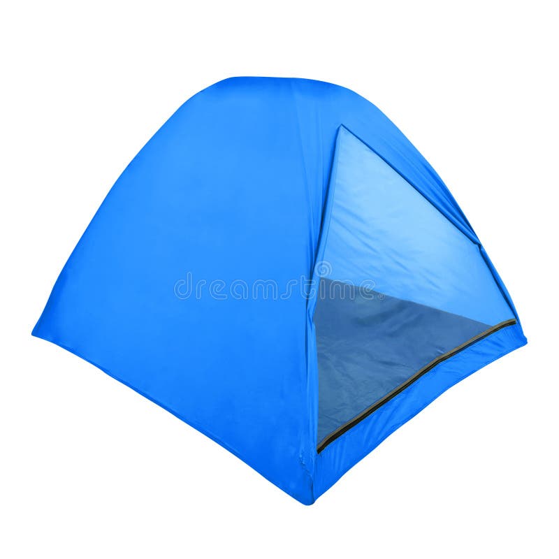 Tent box isolated on white stock photo. Image of shelter - 129635752
