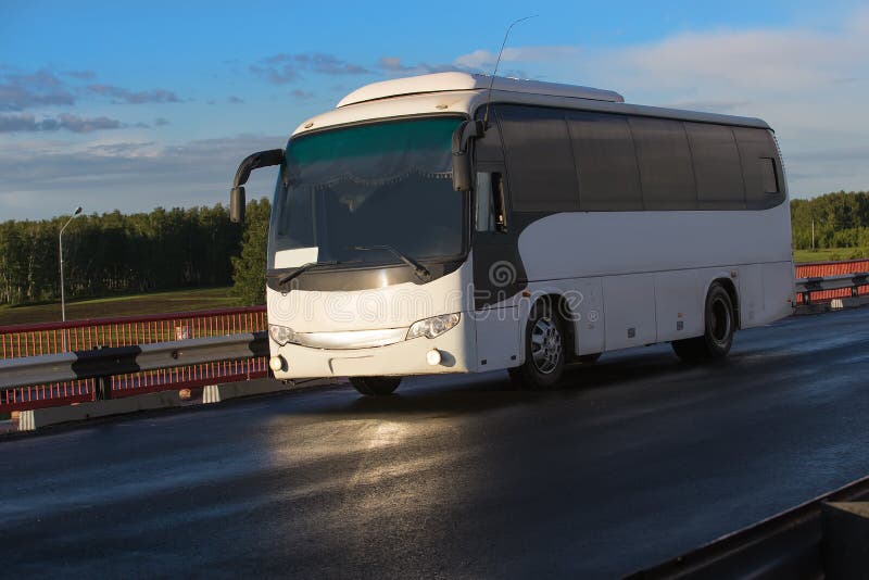 Tourist bus stock image. Image of driver, move, land - 55403007