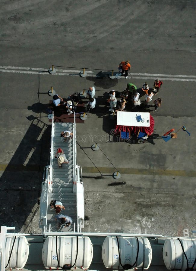 Tourist Embarking stock photo. Image of coluurs, away - 3499676