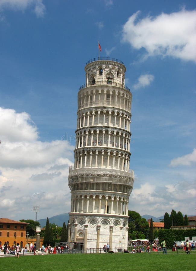 Tourist Enjoying at Leaning Tower of PISA Editorial Stock Image - Image ...