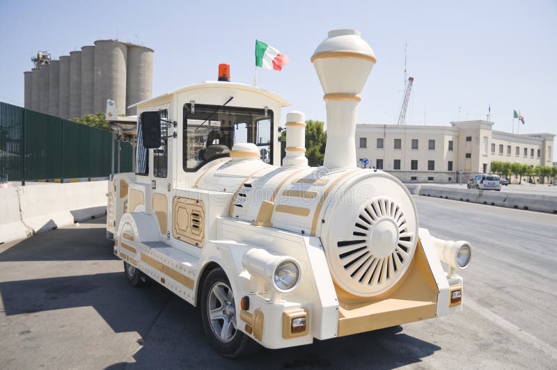 Tourist Fun Train. stock image. Image of locomotive, driving - 15126129