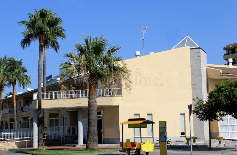 Tourist hotel complex stock photo. Image of facade, hotel - 34368232