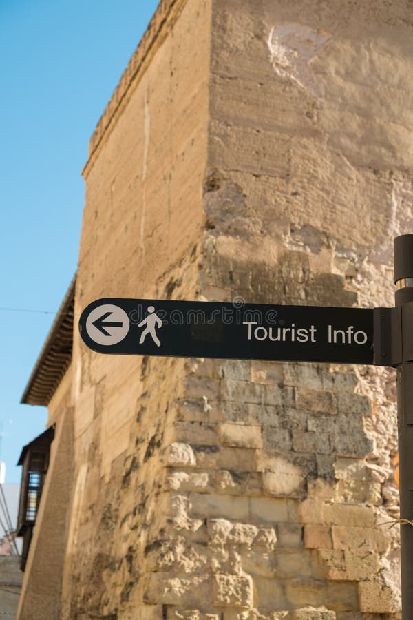 Tourist information sign stock photo. Image of tourism - 66636414