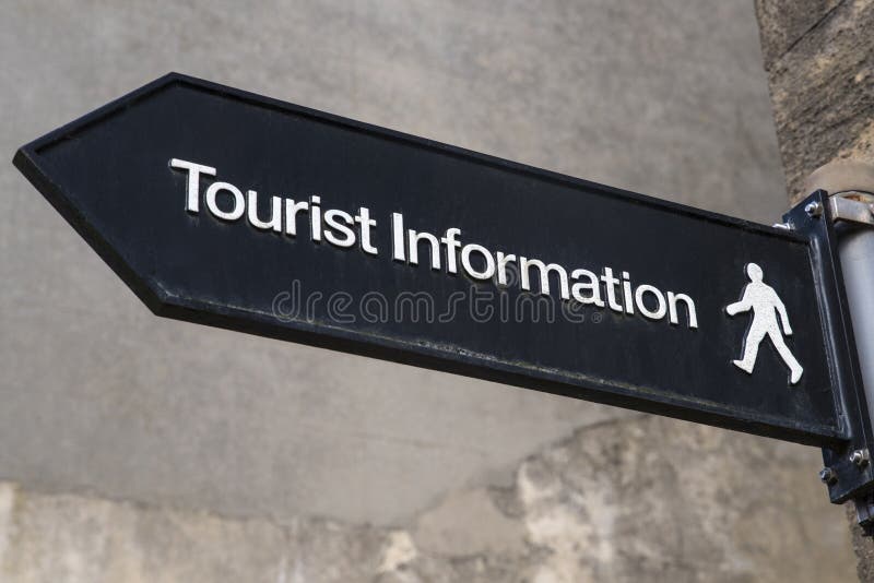 Tourist Information Sign stock image. Image of sightseeing - 98670469
